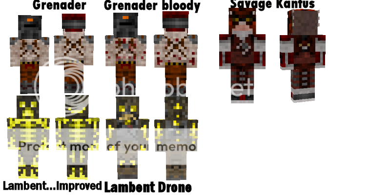 Gears Of War Locust Minecraft Skins,(Closed Again...) - Skins - Mapping ...